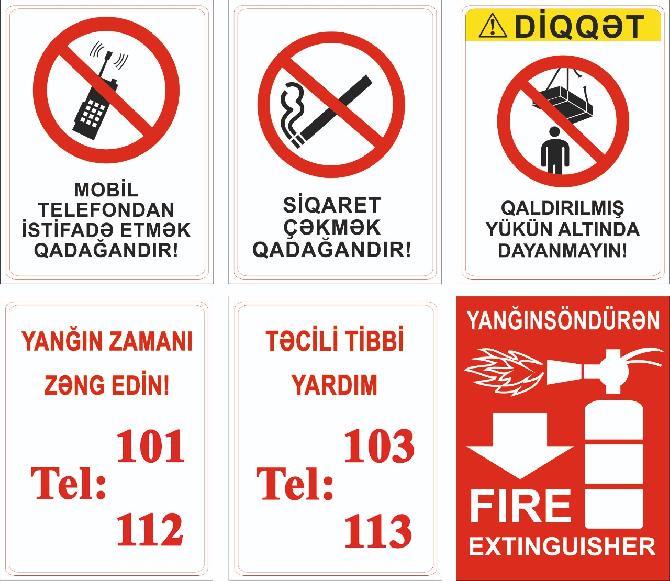 Safety Signs - G&I Training Academy